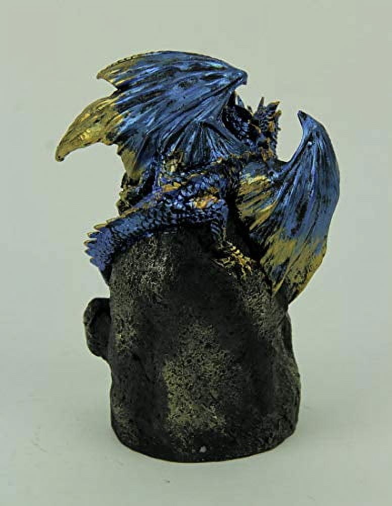 Blue Dragon LED Crystal Geode Incense Backflow Burner - Walmart.com