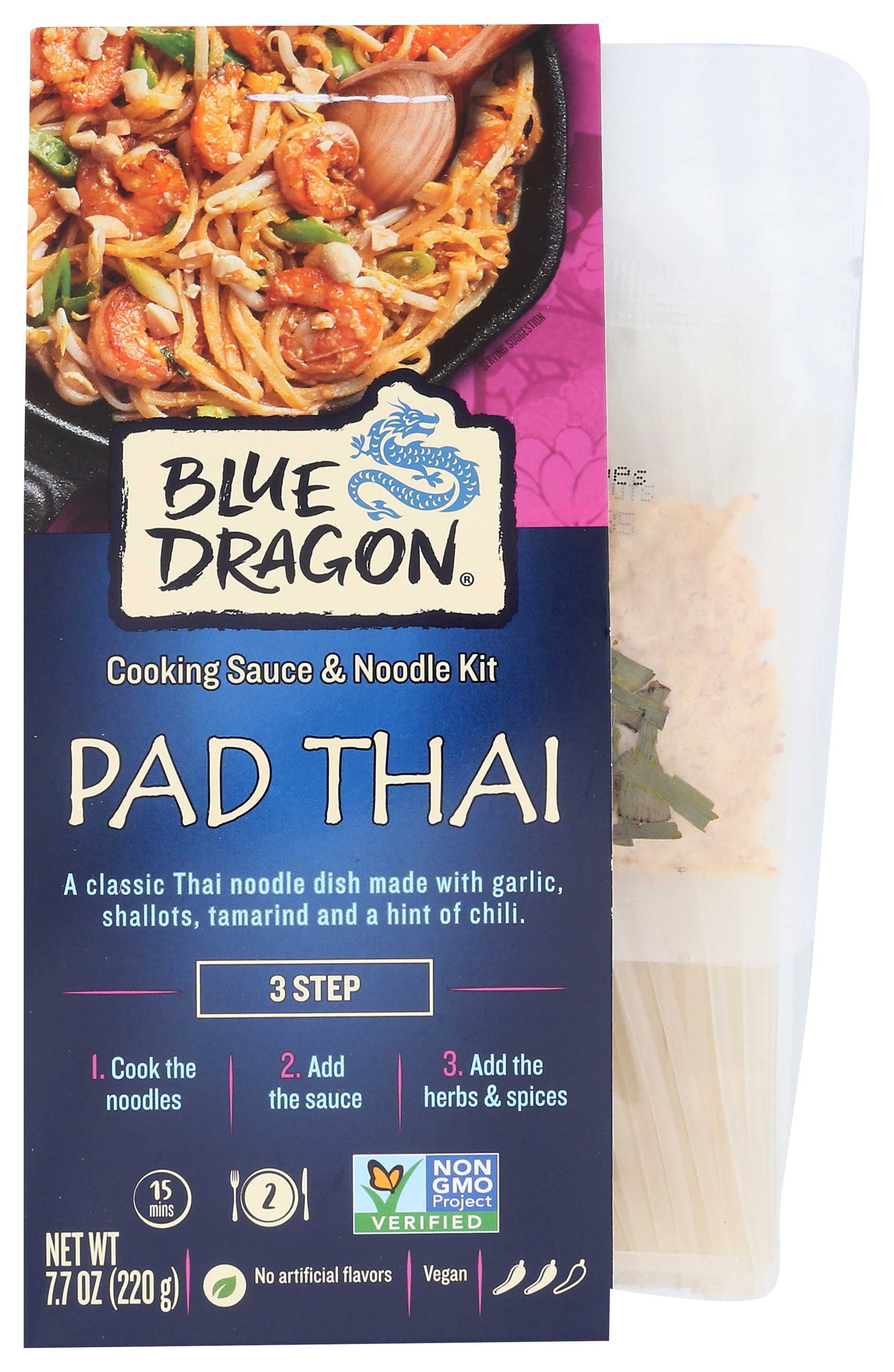 Blue Dragon Pad Thai Kit 3 Step 7.7 oz (Pack of 6) - Walmart.com