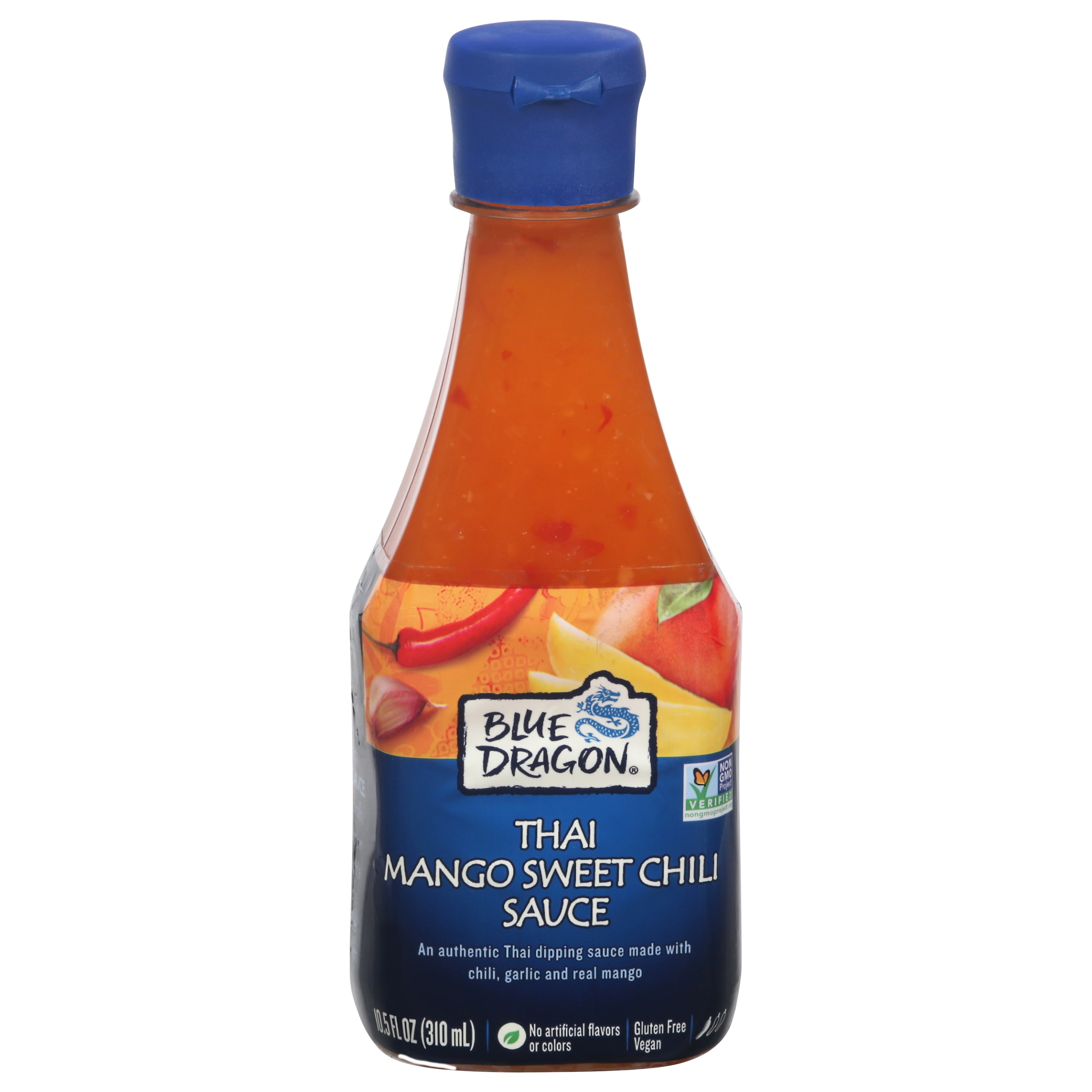 Blue Dragon Sweet Chili Mango Sauce 10.5 oz (Pack of 12) - Walmart.com