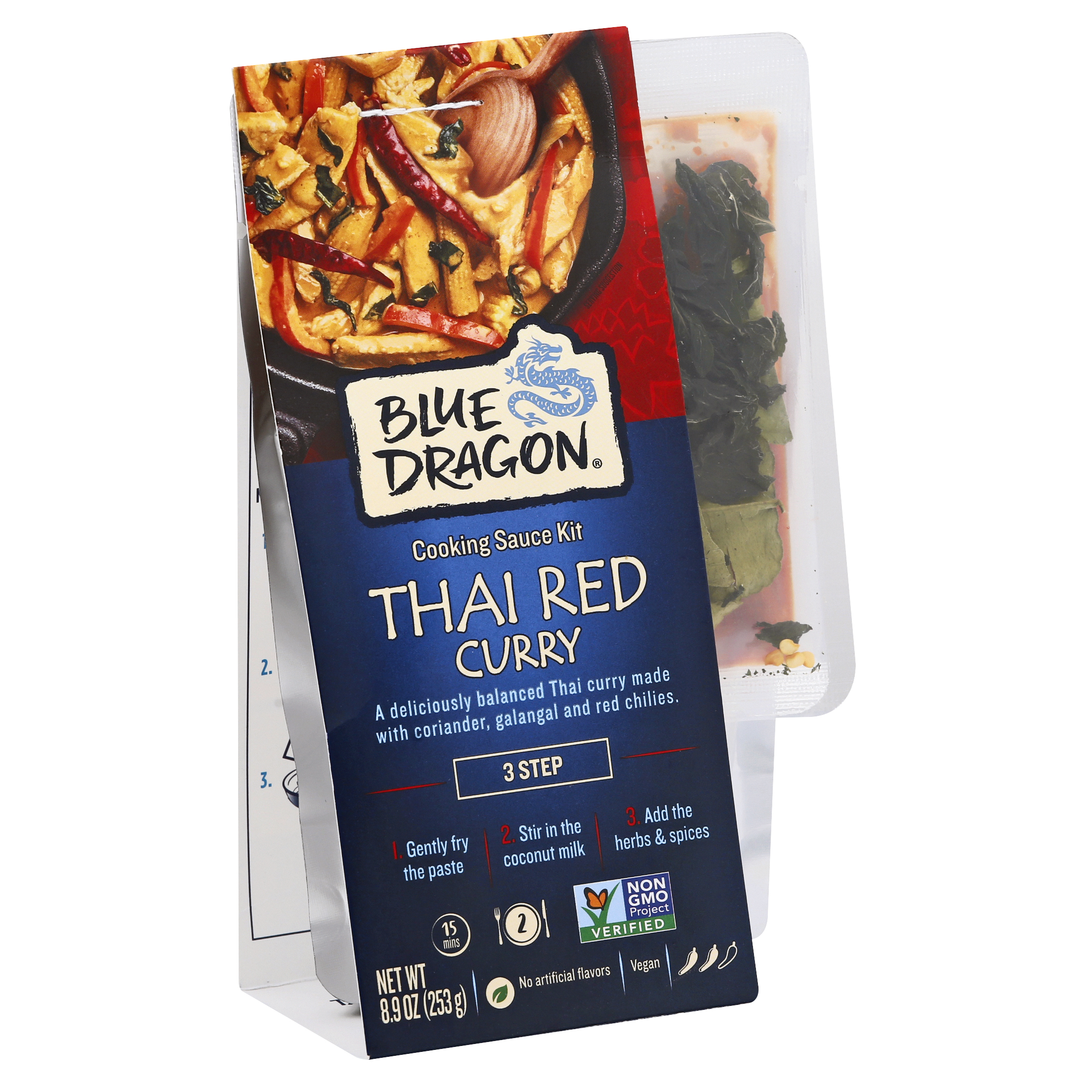 Blue Dragon Thai Red Curry Kit 3 Step 8.9 oz (Pack Of 6) - Walmart.com
