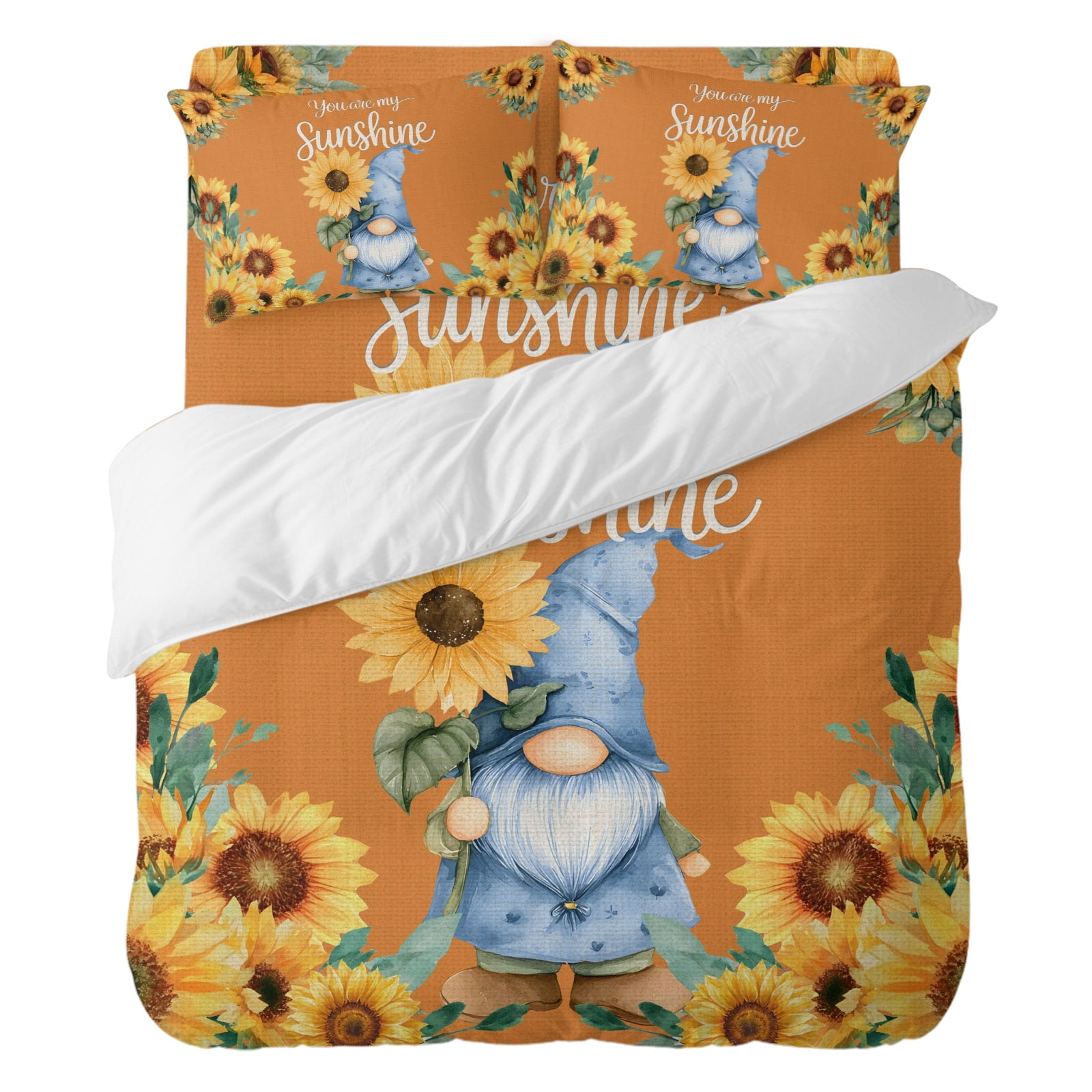Blue Dwarfs Comforter Set Full Size, You Are My Sunshine Sunflower ...