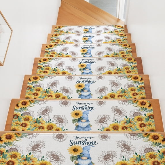 Blue Dwarfs Stair Treads Non Slip for Steps You Are My Sunshine ...