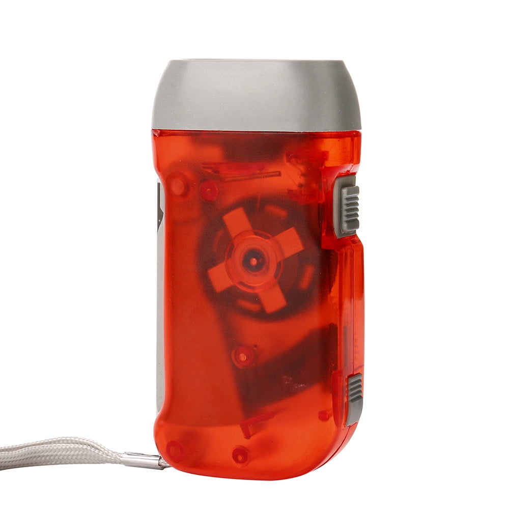 Blue Dynamo LED Hand - Pressing Torch - Manual Camping Tool, No Battery ...