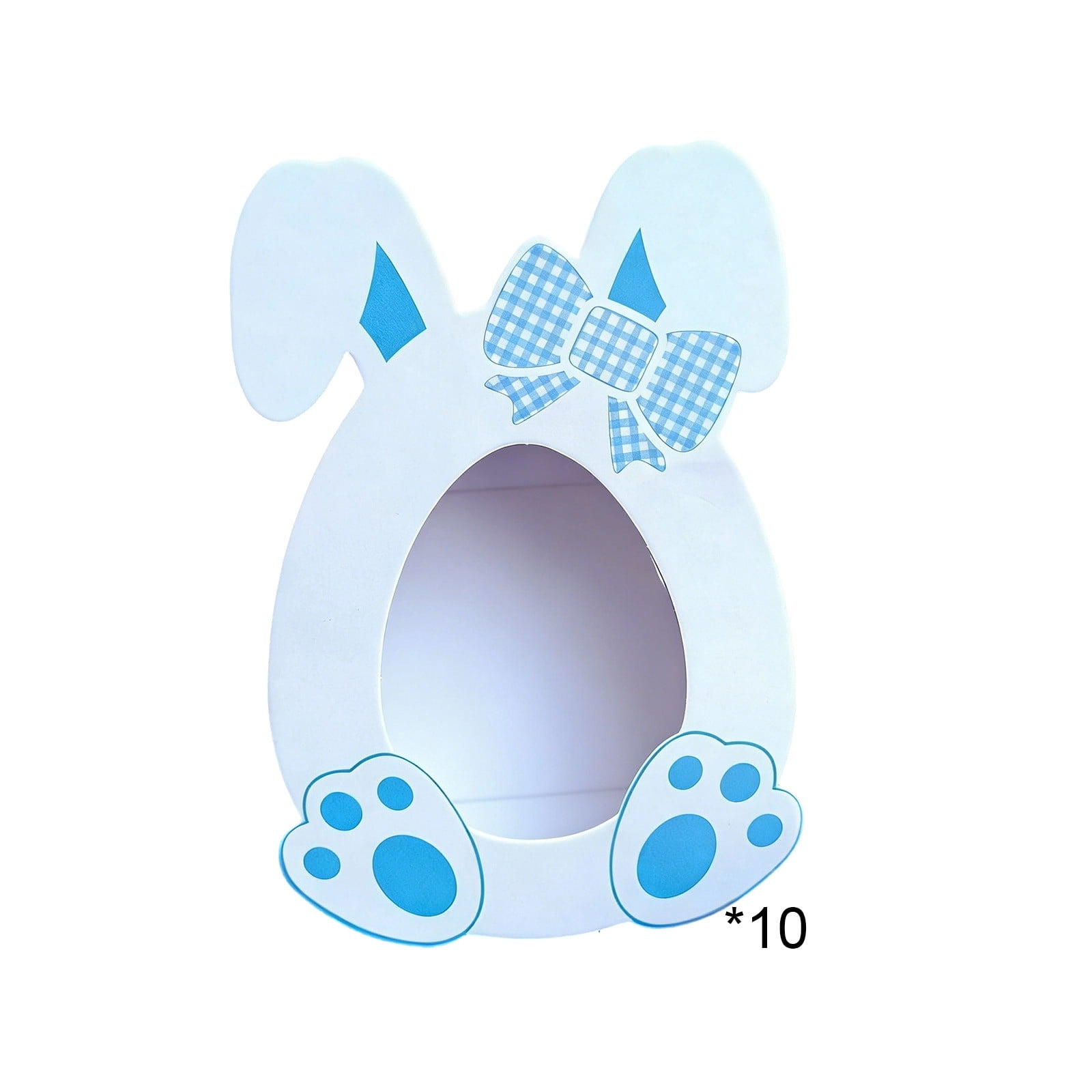 Blue Easter Candy Boxes 10Pcs Bunny Egg Cartons Paper Party Supplies ...