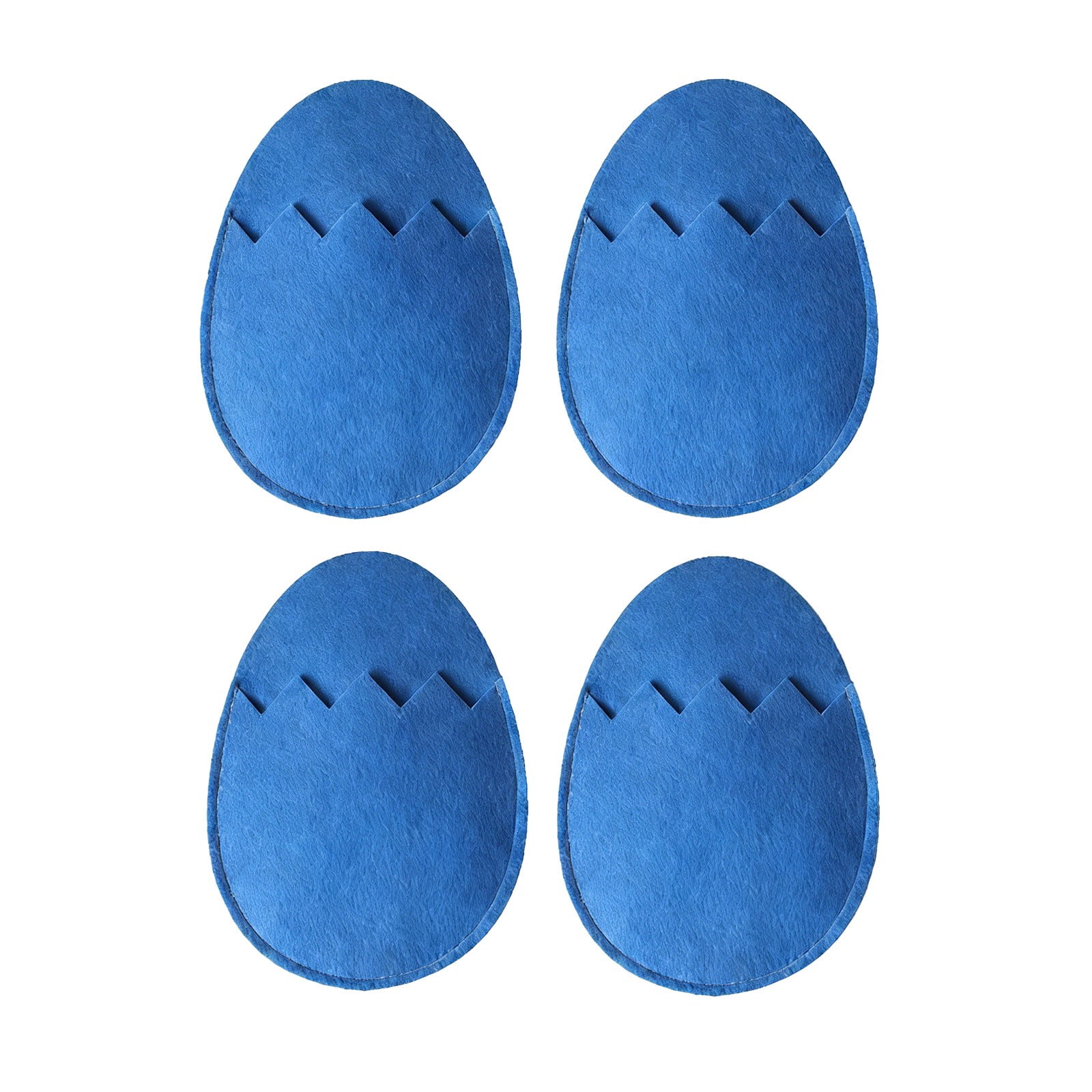 Blue Easter Eggs Cutlery Pouch With Bunny Graphic, Soft Fabric Lining ...