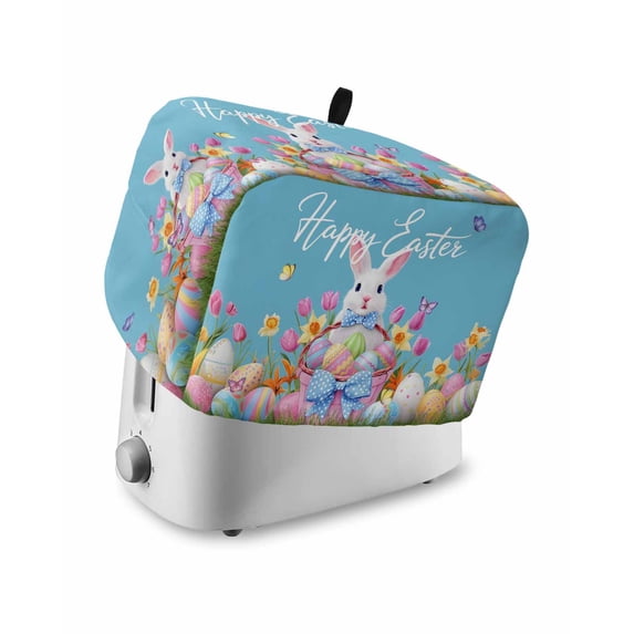 Blue Easter Toaster Cover 2 Slice, Small Kitchen Appliance Covers ...