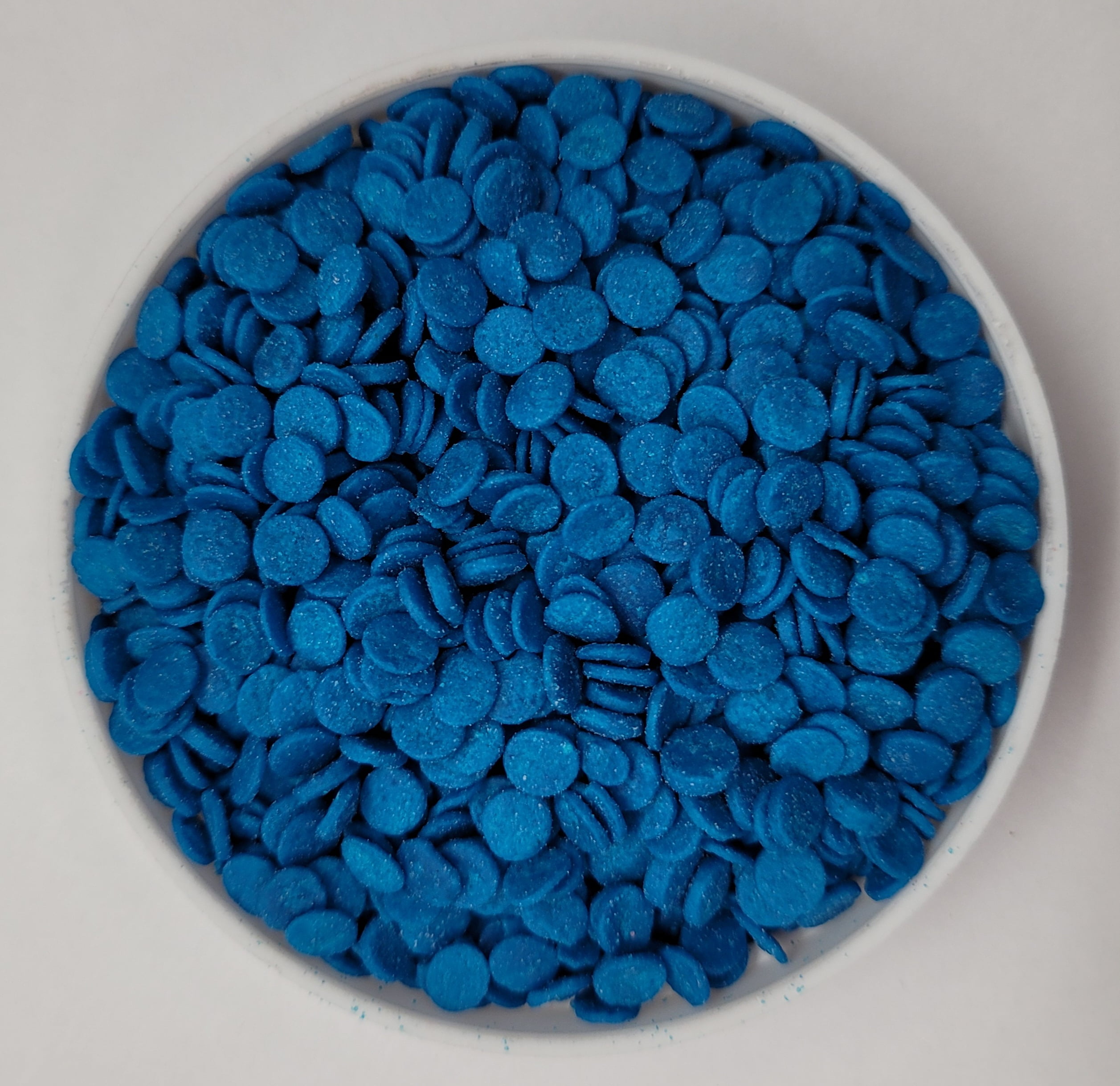 Blue Edible Sequin Confetti Quins Sprinkles 4 Ounces - Walmart.com