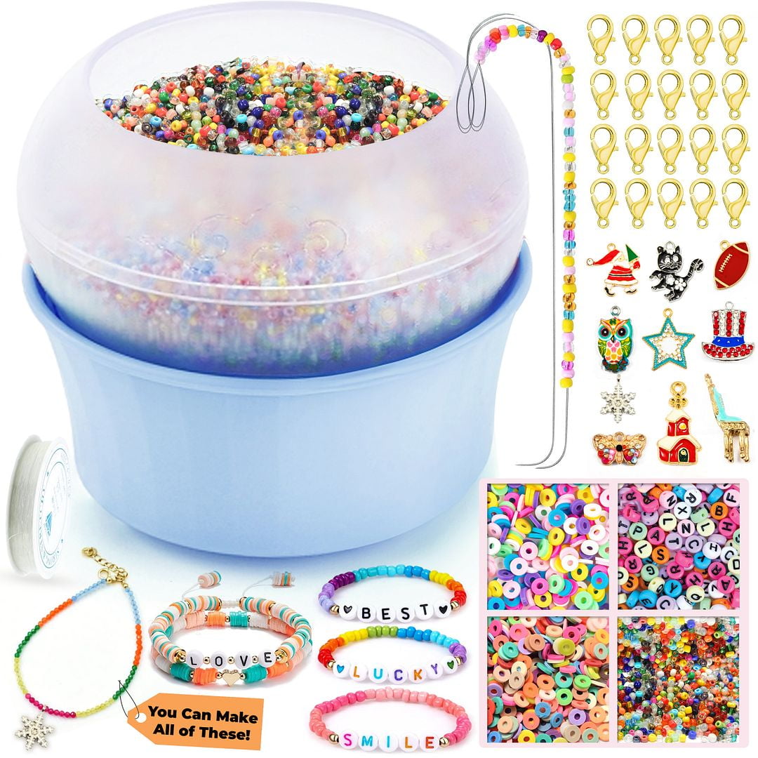 Clay Bead Spinner for Jewelry Making Necklace Bracelet Maker Machine ...