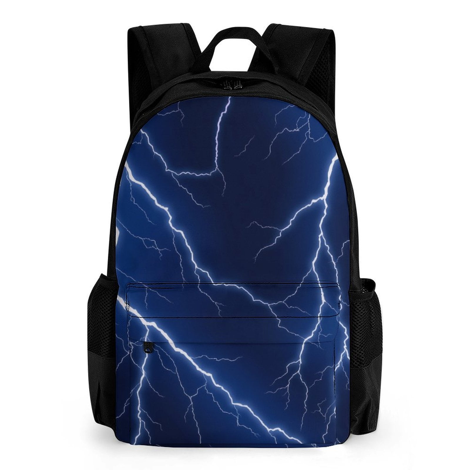 Blue Electric Storm Backpack Waterproof Camping Travel Riding Climbing ...