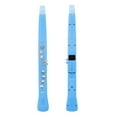 Blue Electronic Wind Instrument Portable Digital Saxophone With 100 ...