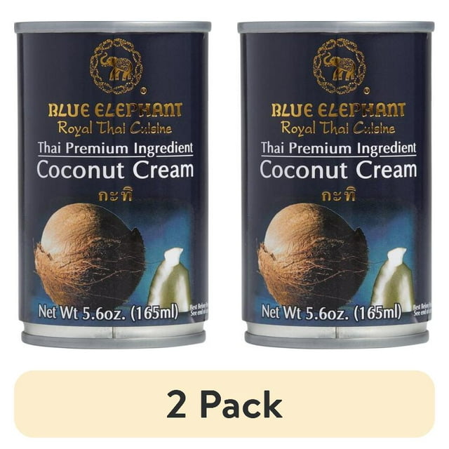 (2 pack) Blue Elephant Royal Thai Cuisine Shelf-Stable Coconut Cream ...