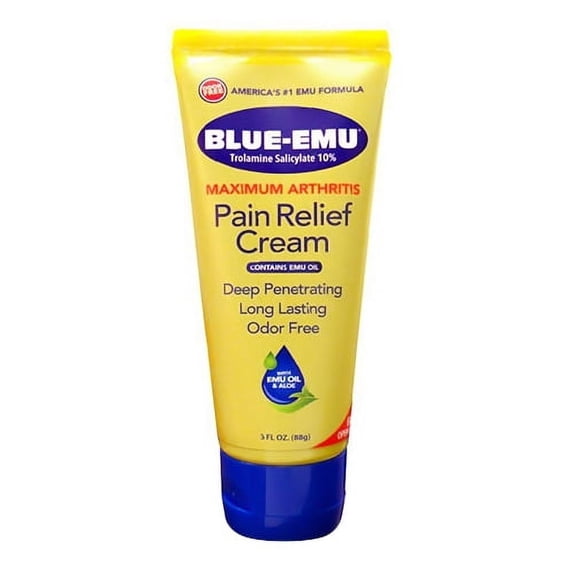 Blue Emu Maximum Arthritis Pain Relief Cream - 3 Oz, 2 Pack - Walmart.com