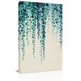 Blue Eucalyptus Leaves Canvas Wall Art for Living Room, Summer ...
