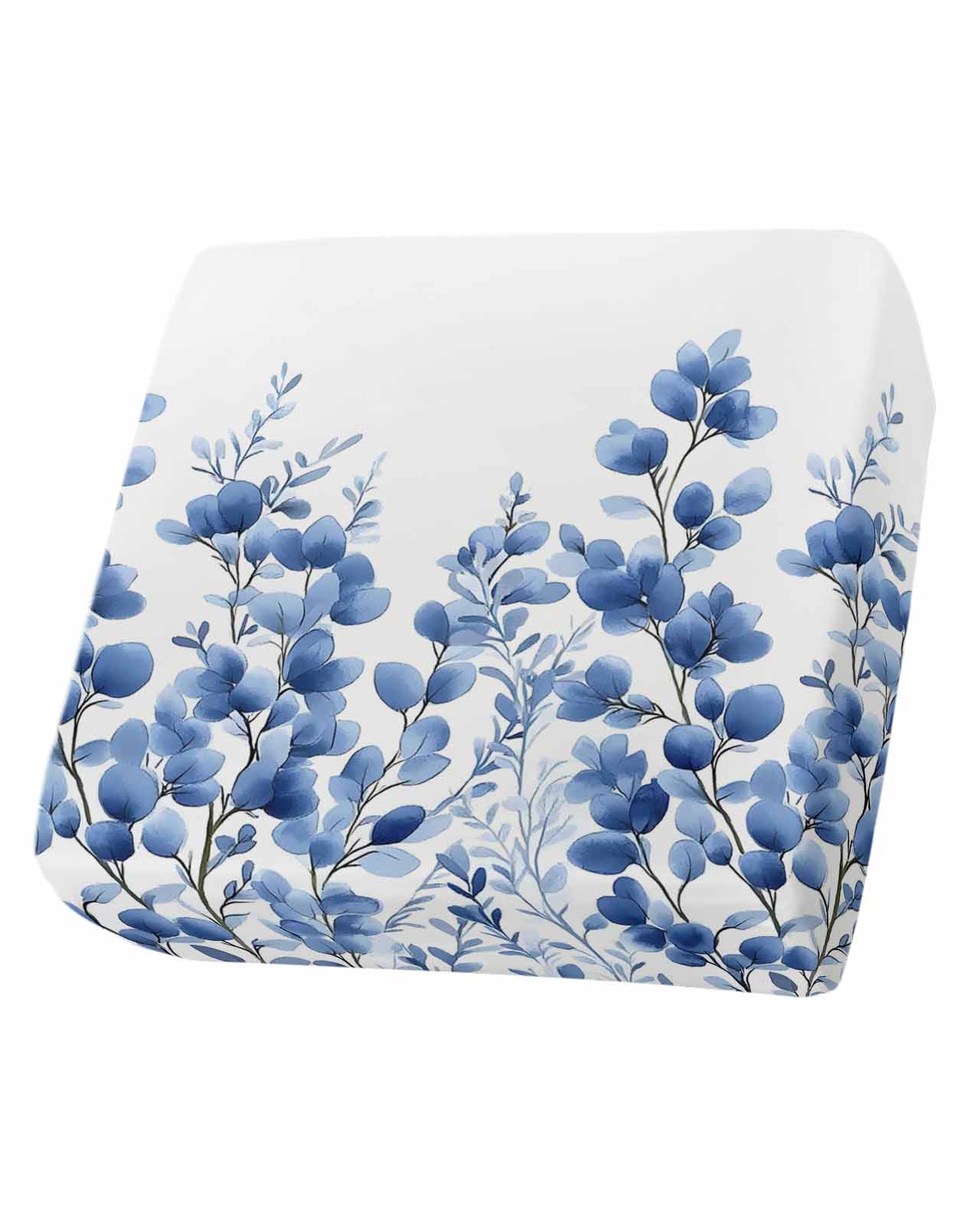 Blue Eucalyptus Sofa Couch Cushion Covers Washable, Removable ...