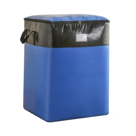 Blue Extra Large 140L Heavy Duty Moving Storage Bag, Waterproof Packing ...