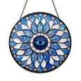 Blue Eye Pattern Acrylic Window Decor – Modern Decorative Hanging ...