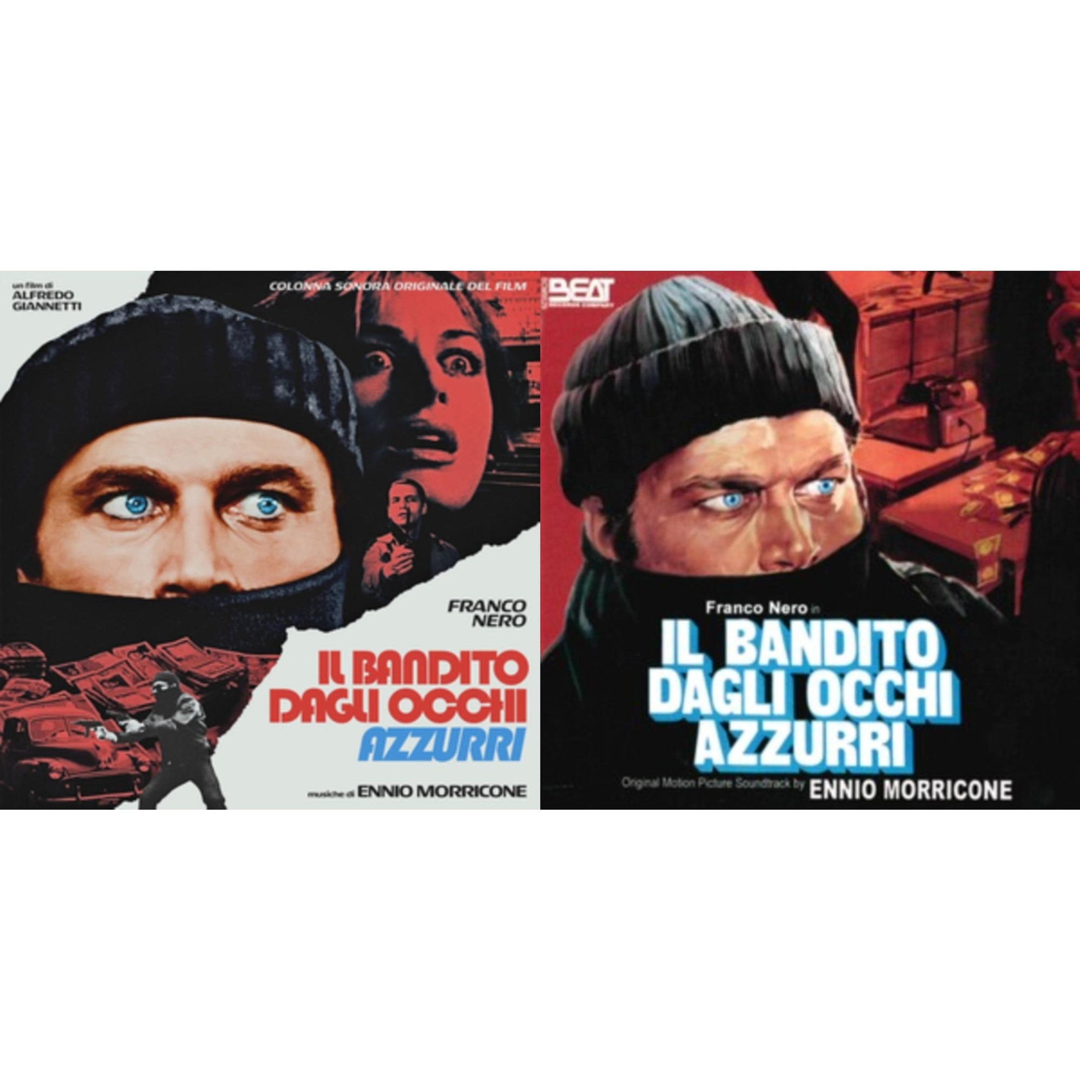 Blue-Eyed Bandit (Il Bandito Dagli Occhi Azzurri) Ost (Blue LP Vinyl ...
