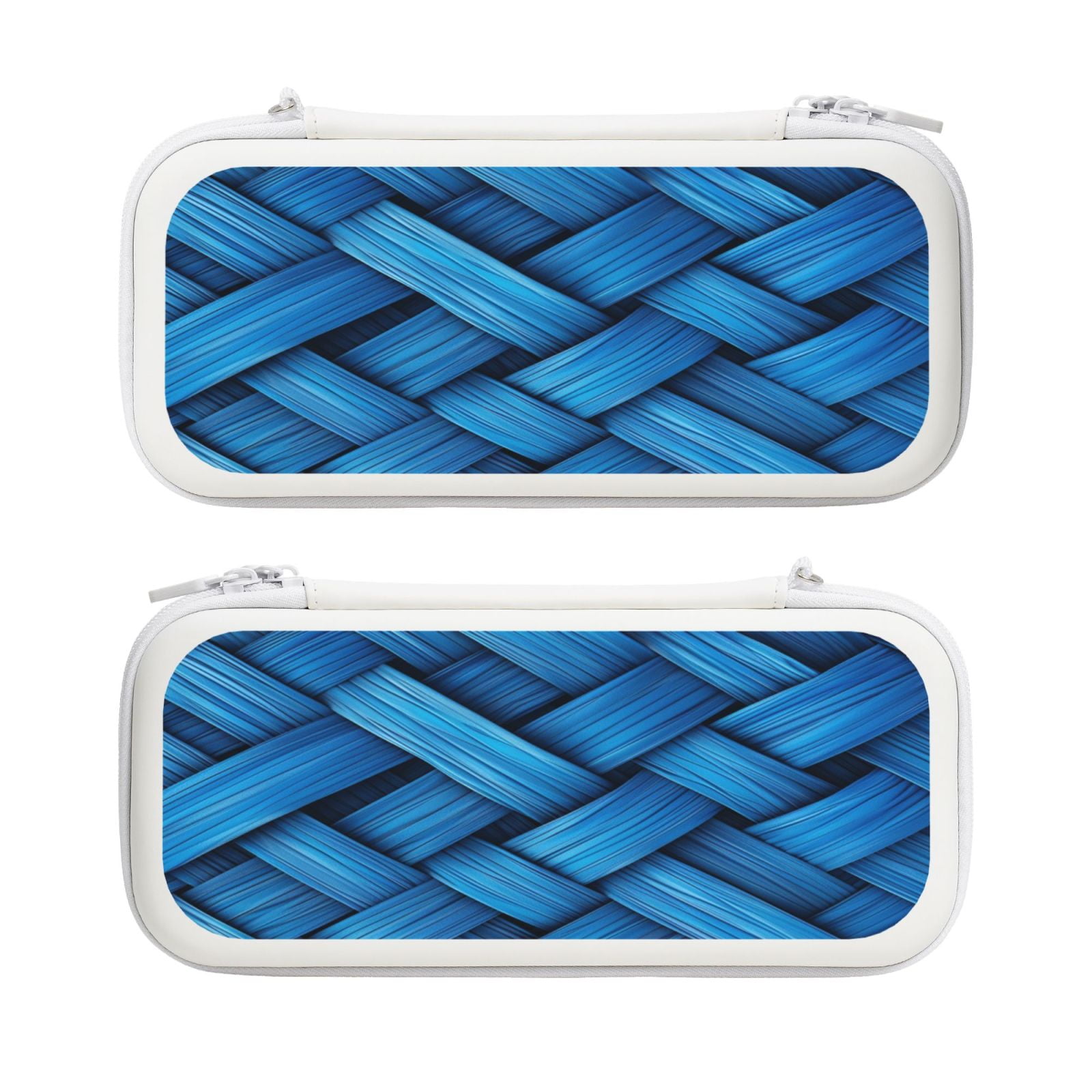 Blue Fabric Mix, Carrying Case For Nintendo Switch & OLED Version, Eva ...