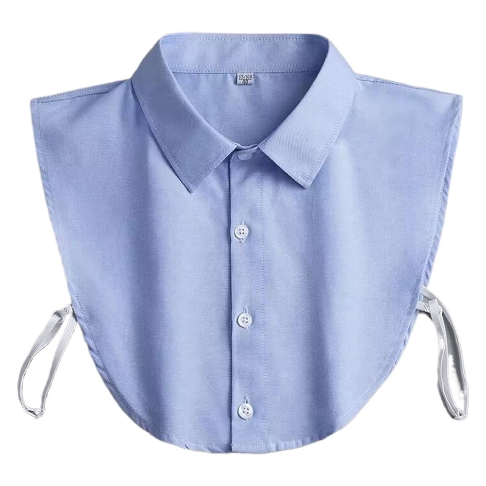 Blue Fake Collar (Four Buttons) (E)$Universal Fake Collar For Men And ...