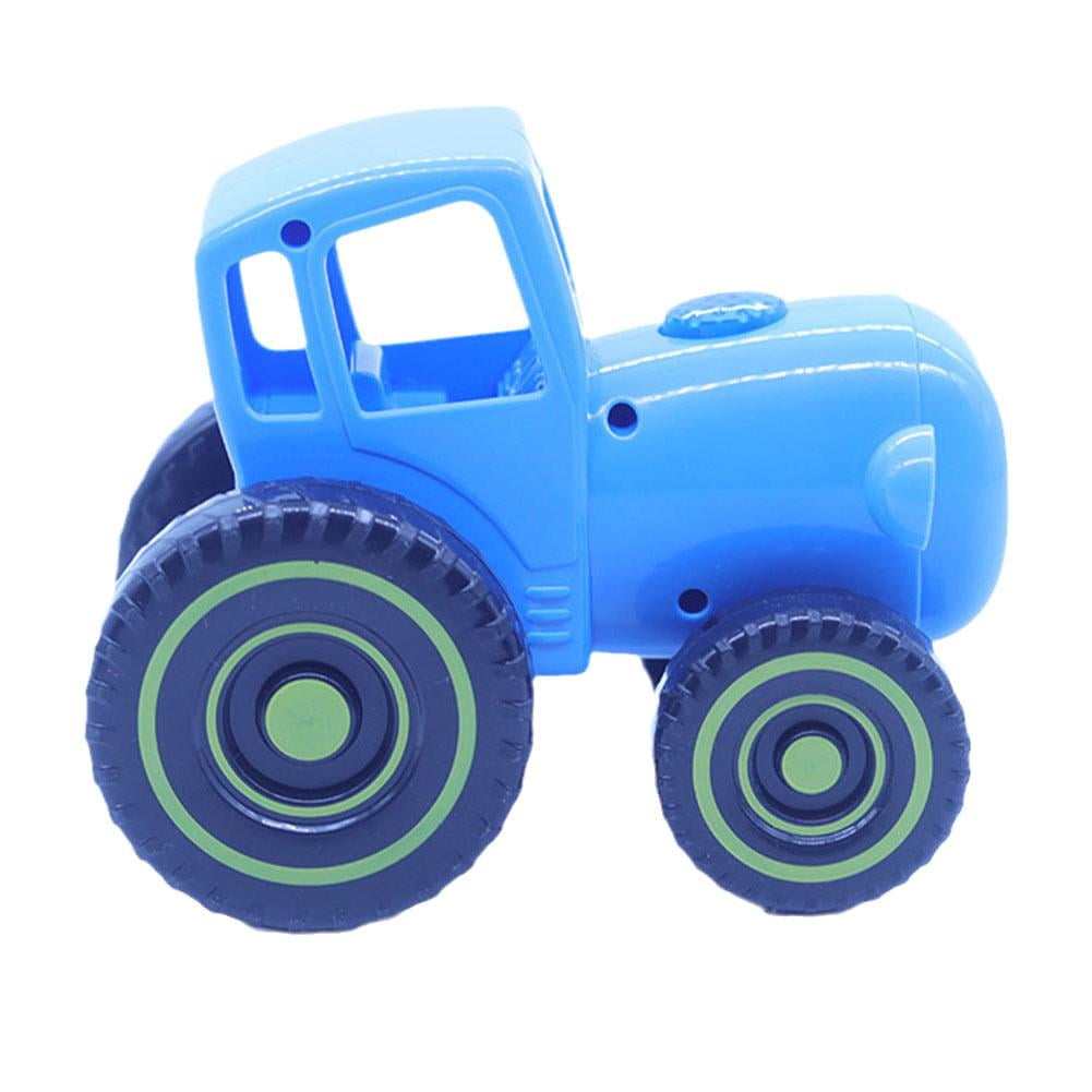 Blue Farm Tractor Toy Vehicle Car Toy Blue Farm Tractor Equipment Toy ...