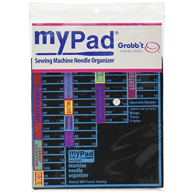 Blue Feather My Pad for Needles Machine Needle Organizer - Walmart.com