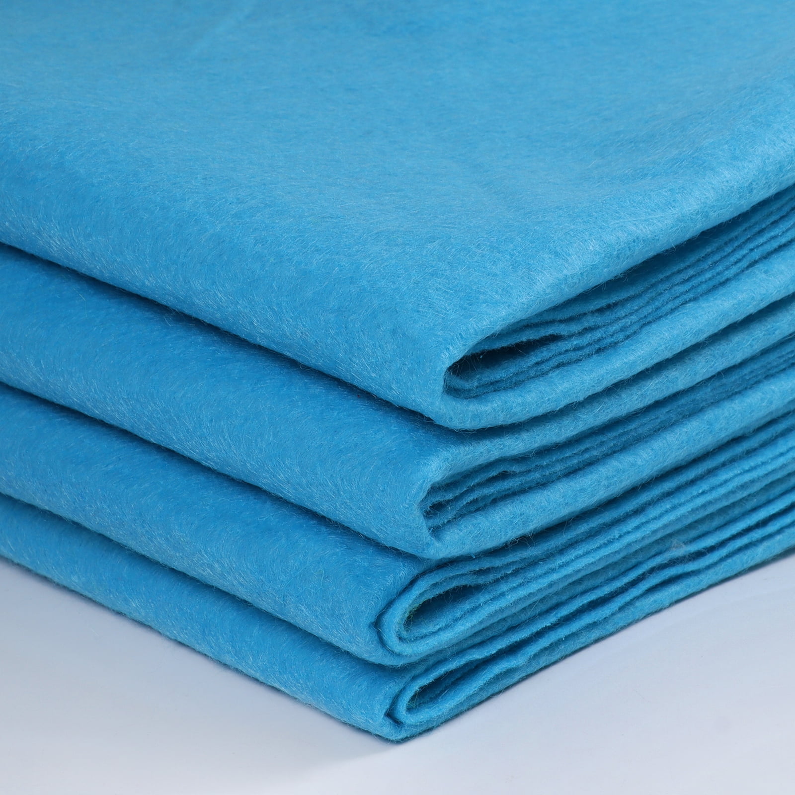Blue Felt Sheet Non-woven Craft Fabric Craftwork Sewing Patchwork Party ...