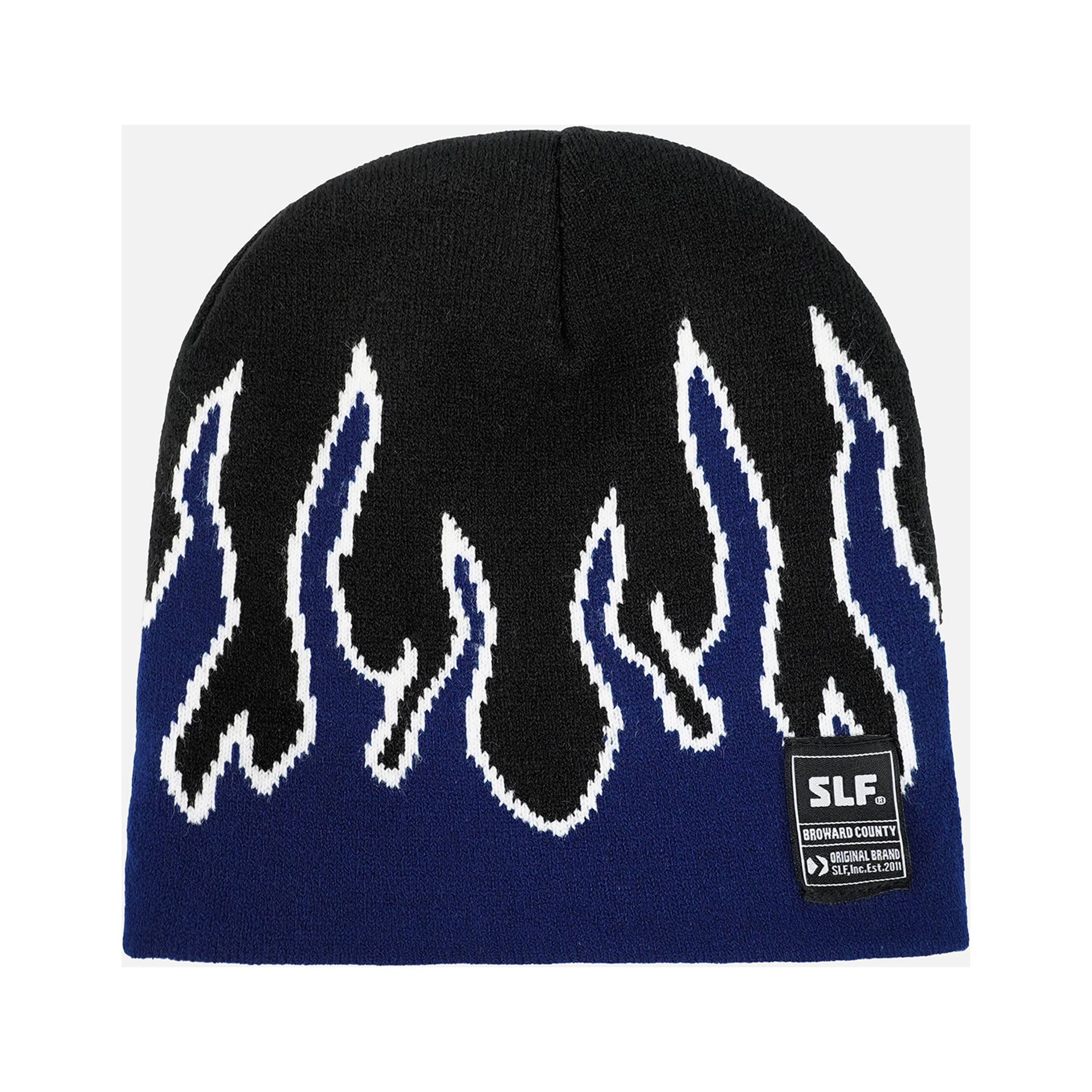 Blue Fire Beanie - Walmart.com