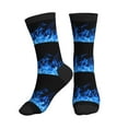 Blue Fire Funny Socks For Men & Women-Gifts For Golfing,Hunting,Camping ...