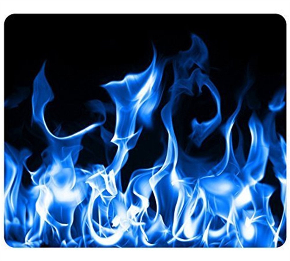 Blue Fire Mouse pads Gaming Mouse Pad 9.84x7.87 inches - Walmart.com