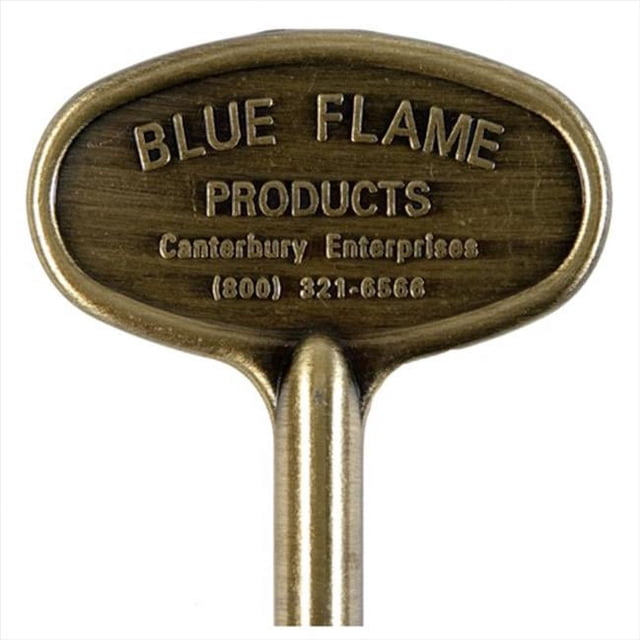Blue Flame 3 in. Universal Key Antique Brass - Walmart Business Supplies