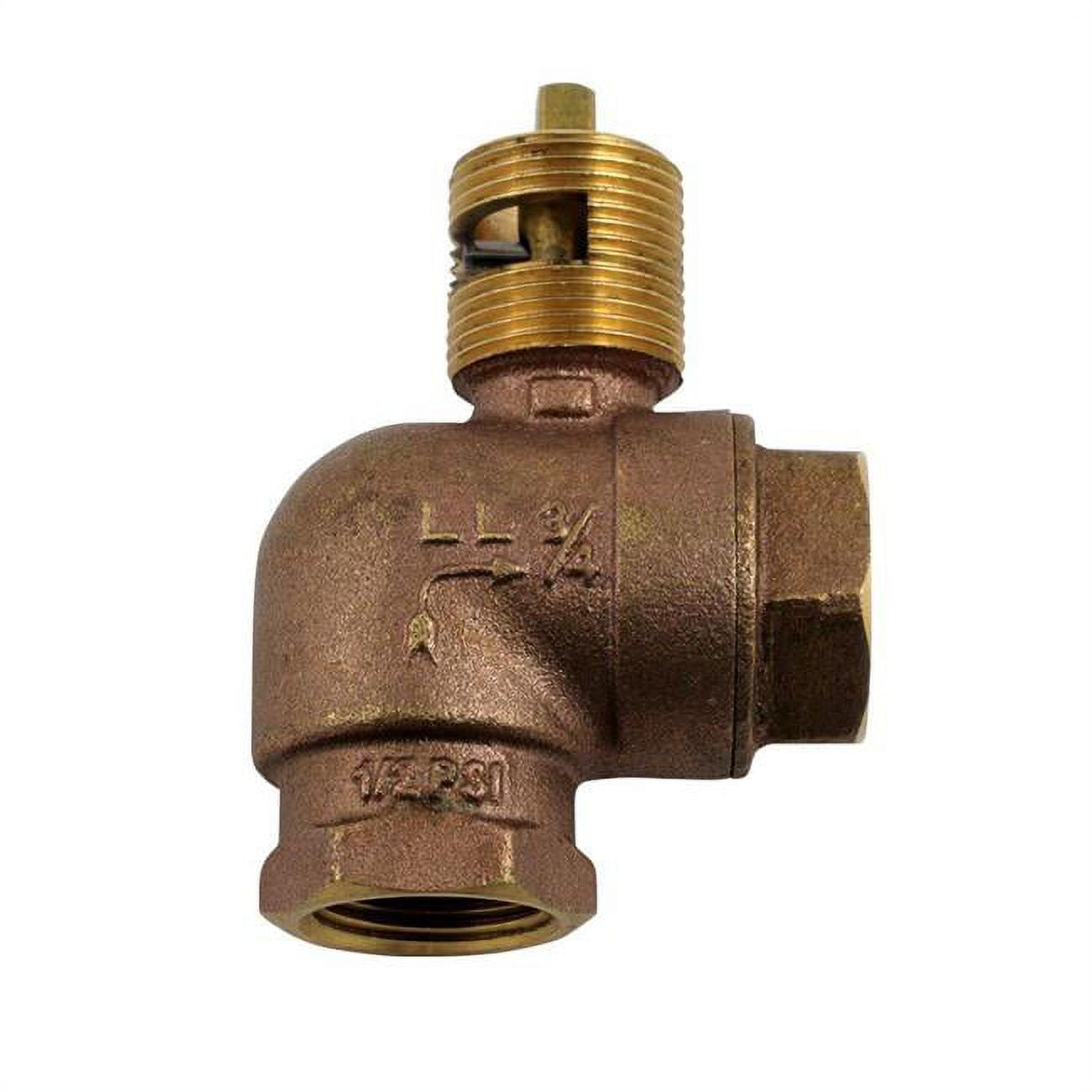 Blue Flame BVL3L Fireplace/Fire Pit Quarter-Turn Valve-Angled 3/4 ...