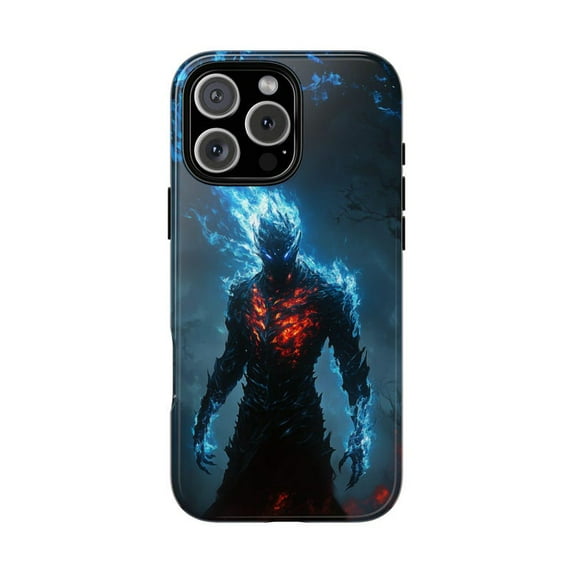 Blue Flame Dark Ember Void Being Fire Warlock Mage Case for iPhone 11 ...