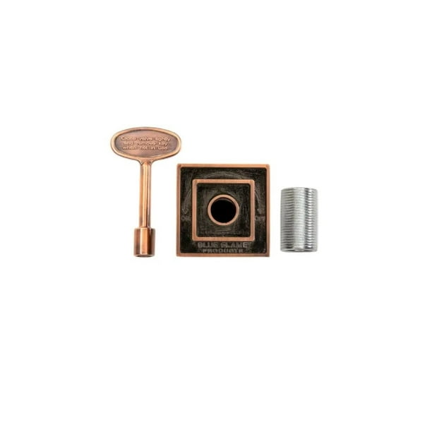 Canterbury Enterprises 115661 3 in. Universal Square Flange & Key ...