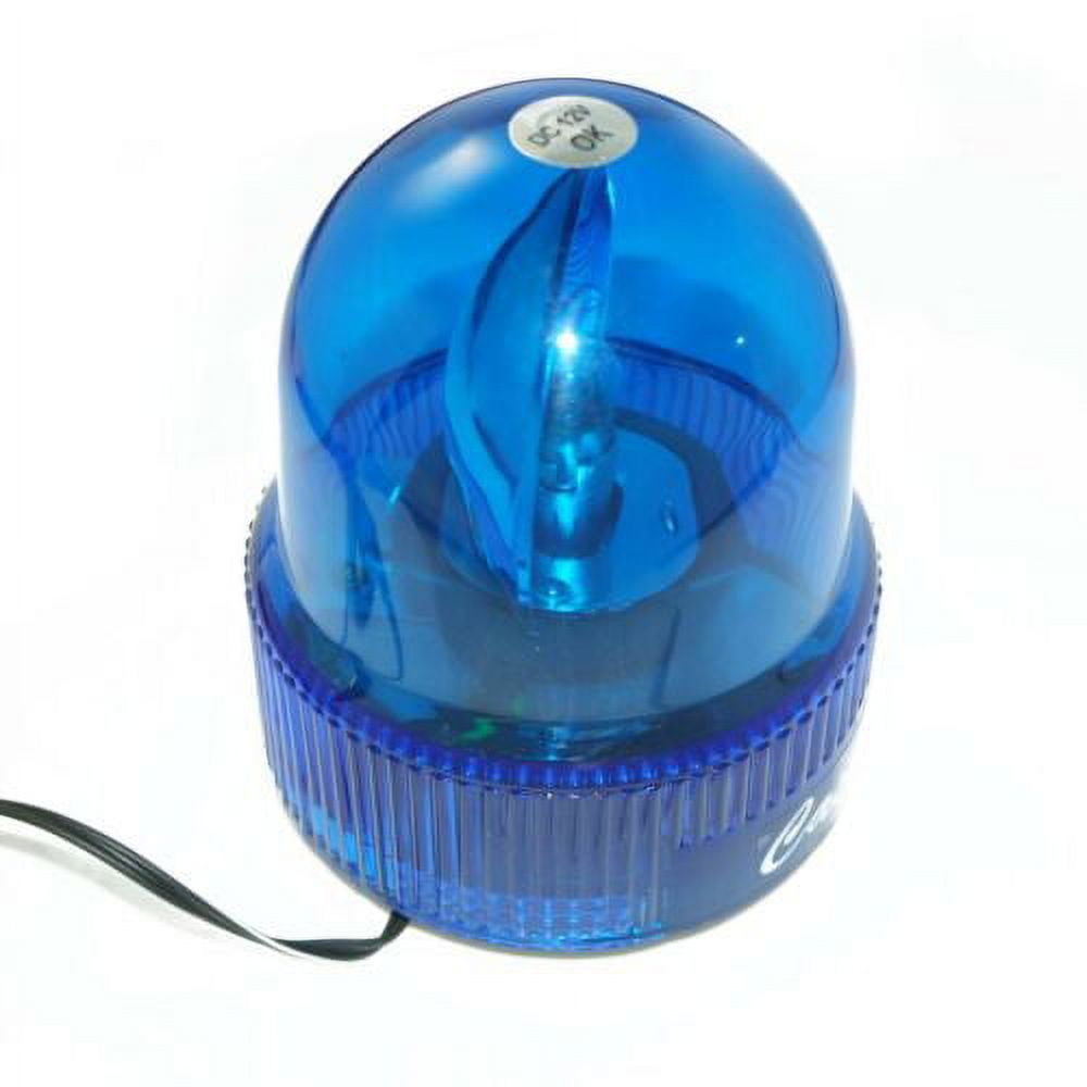 Blue Flash Revolving Signal Warning Light Magnetic 12 Volt - Walmart.com