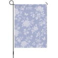 Blue Floral Garden Flag 12 x 18 Inches, Country Vintage Pastoral ...