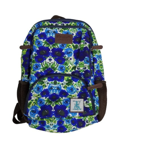 Blue Floral Infusion Backpack - Walmart.com