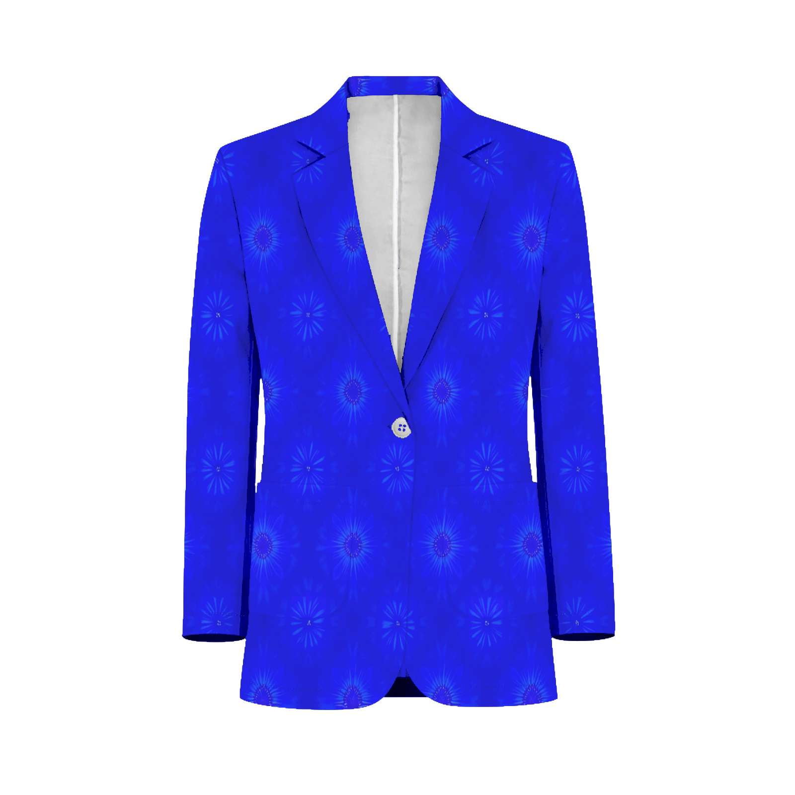 Blue Floral Pattern Design Mens Suits Shawl Collar Slim Fit Suit Mens Groom Jacket Tuxedos for ...