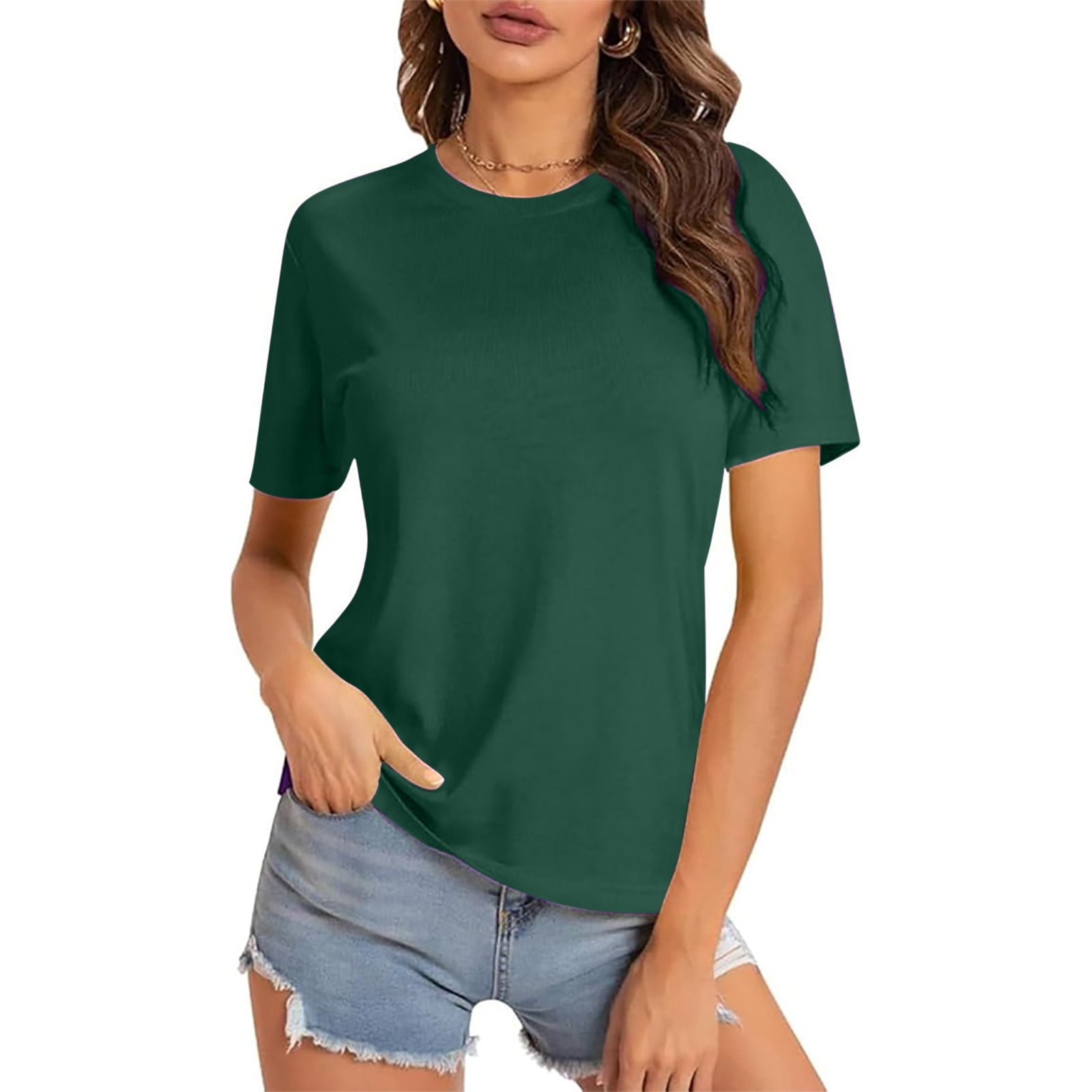 Blue Floral Top Preppy Shirts Women Blouses for Women Business Casual ...