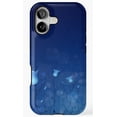 Blue Flower Aesthetic Floral Art Phone Case for iPhone 11 12 13 14 15 ...
