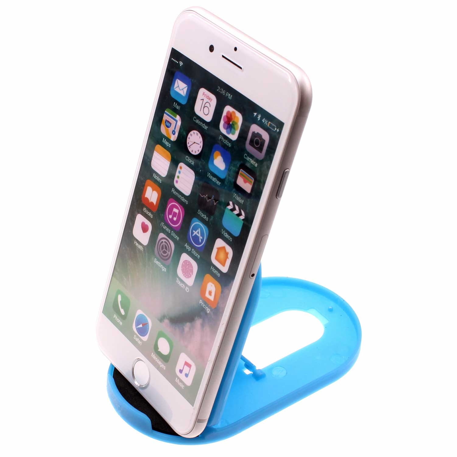 Blue Fold-up Stand for Motorola Moto G Power 5G (2025) - Holder Travel ...