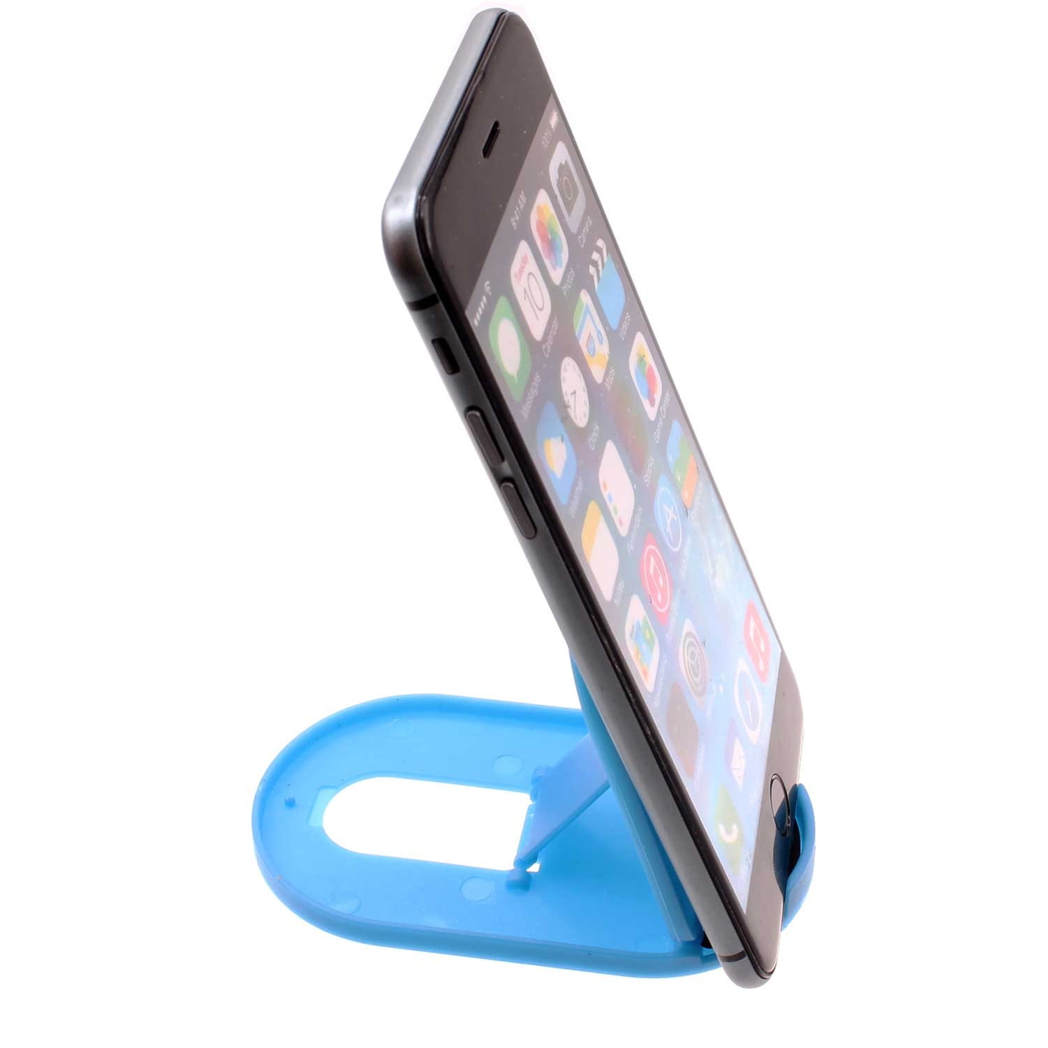 Blue Fold-up Stand for Samsung Galaxy Z Flip6 - Holder Travel Desktop ...