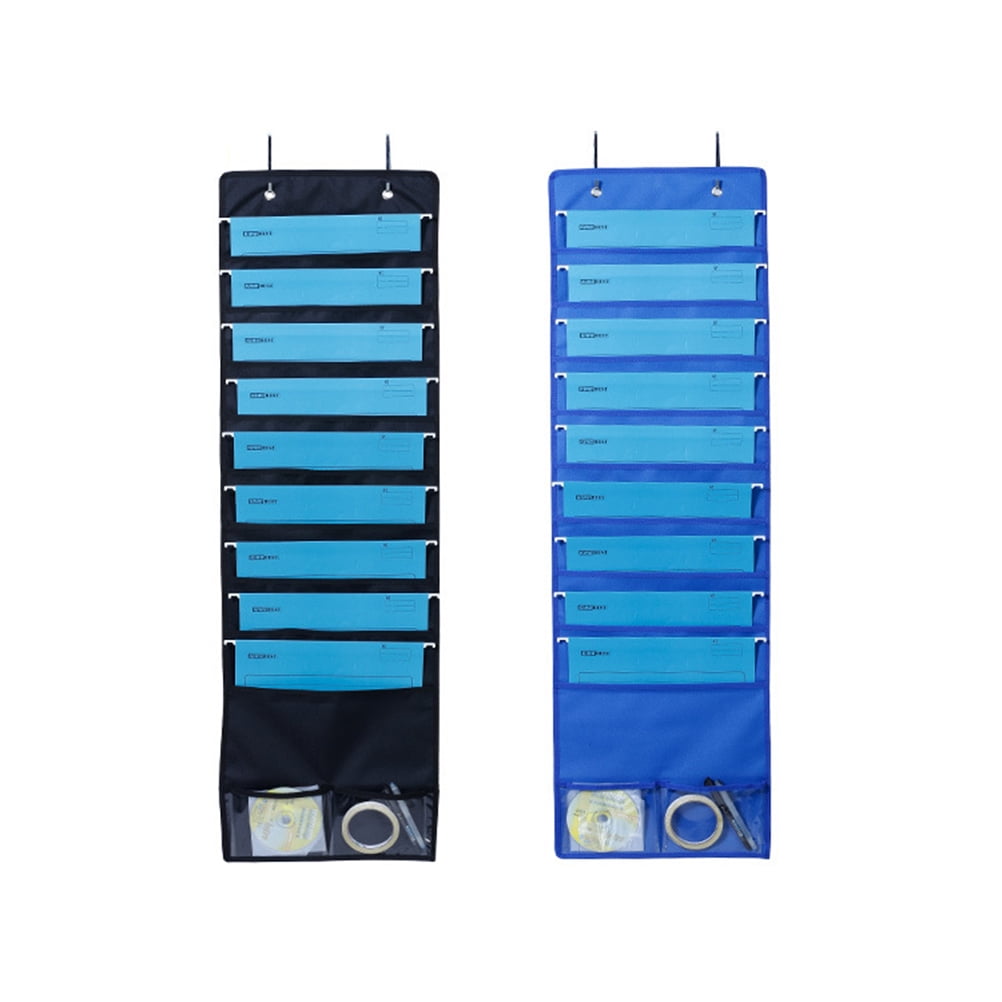 Blue Folder File Folder Organizer Wall Wall File Holders Document ...
