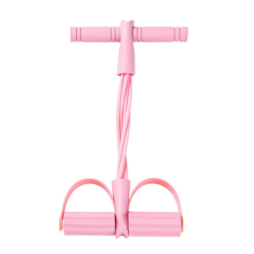 Blue Foot Pedal Resistance Band – 6-Strand Ab Exercise & Fitness Pull ...