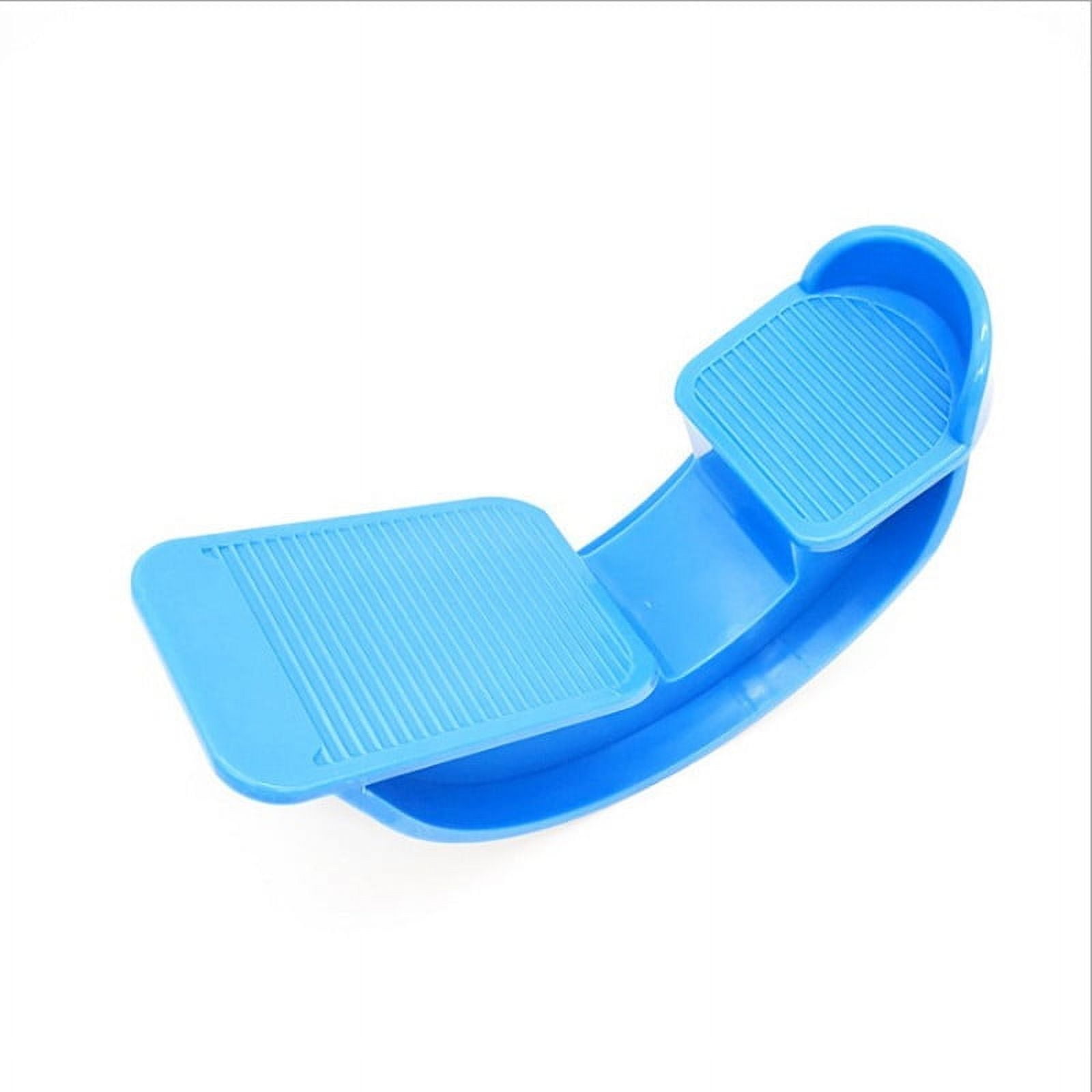 (Blue) Foot Stretcher Rocker Arm Calf Ankle Stretching Board Stretching ...