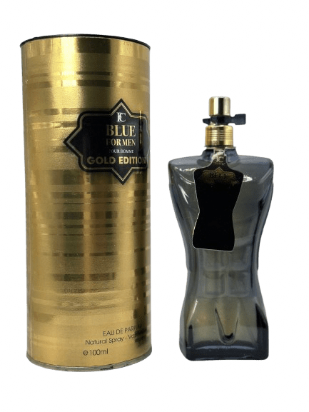 Blue For Men Gold Edition - Men's Eau de Parfum | Natural Spray 3.4 fl ...