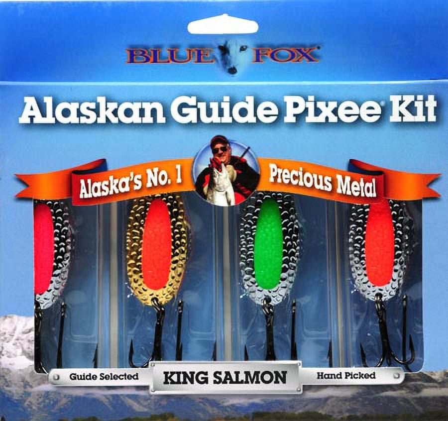 Blue Fox Pixee King Salmon Fishing Lure Kit Alaskan - Walmart.com