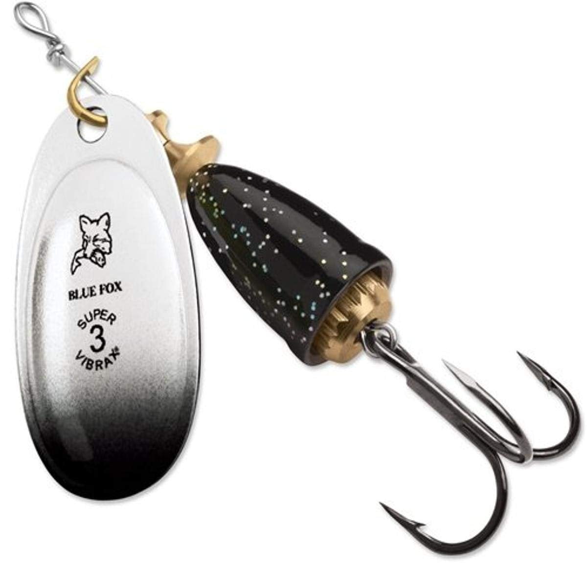 Blue Fox Classic Vibrax 06 Terminal Tackle, Black Chartreuse Candy Back ...