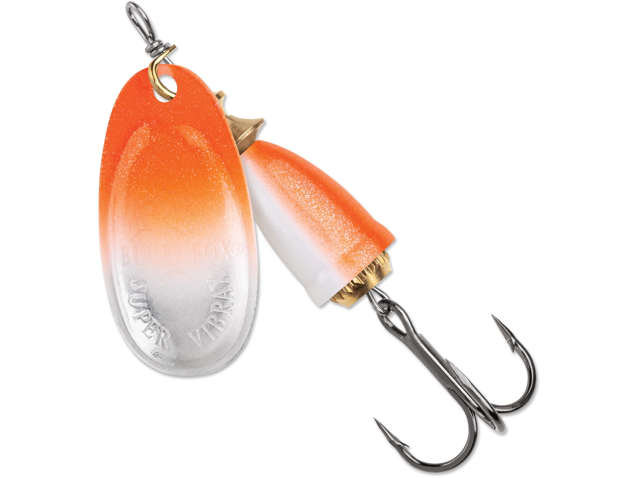 Blue Fox Classic Vibrax Northern Lights 03 Inline Spinner Orange Pearl ...