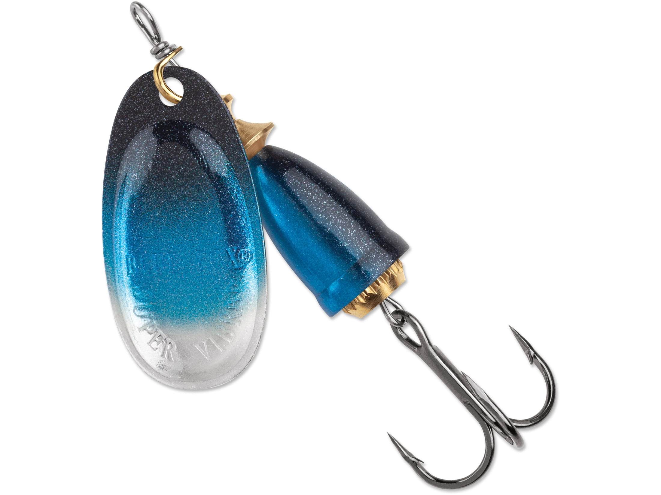 Blue Fox Classic Vibrax Northern Lights 06 Inline Spinner Blue 5/8 oz ...