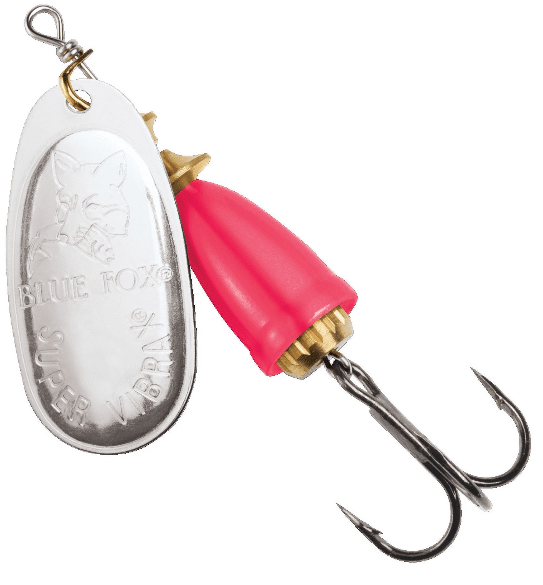 Blue Fox Classic Vibrax Silver/ Hot Pink - Walmart.com